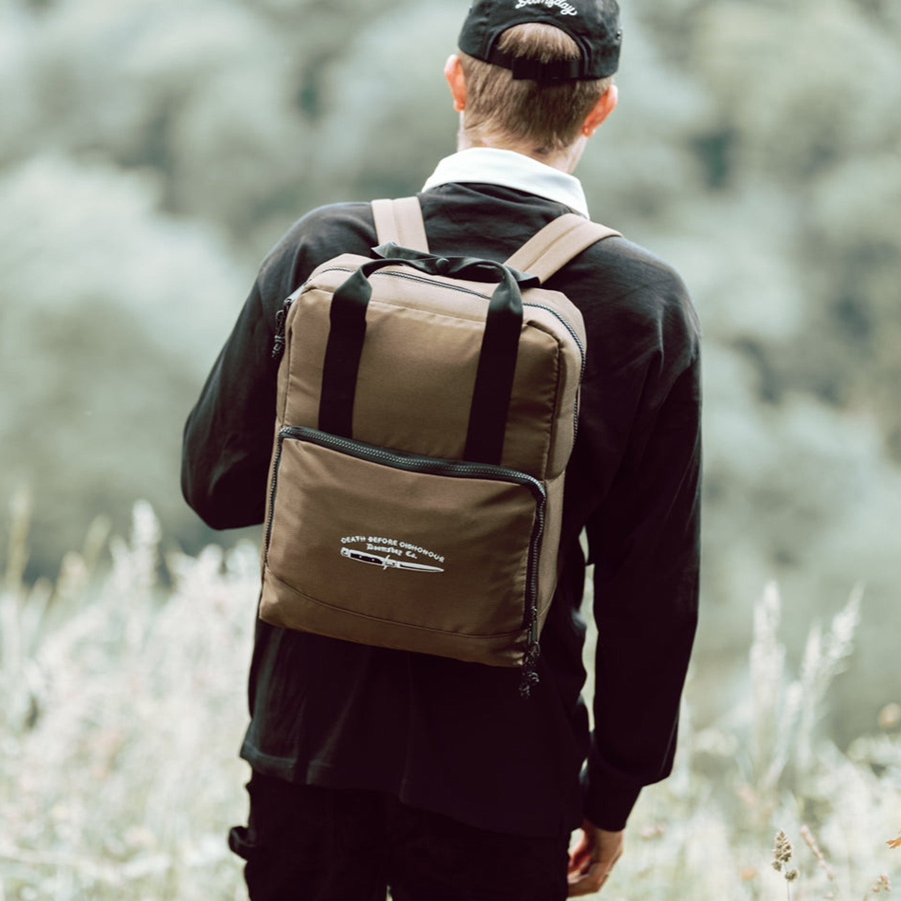 Recycled twin handle cooler backpack – Doomsday Co